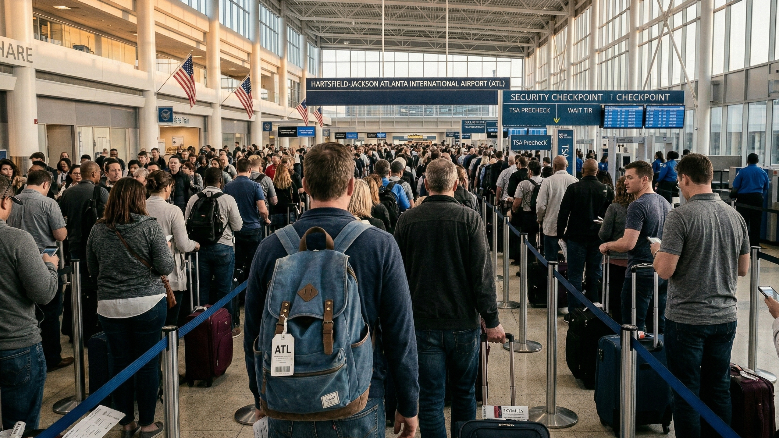 The Airports Where Security Lines Still Move During the 2026 Shutdown ...